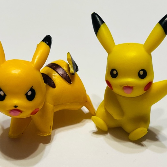 Pokemon | Toys | Yellow Pikachu Figurines | Poshmark